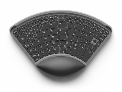 TiPY One Handed Keyboard Black – Tipy Keyboard