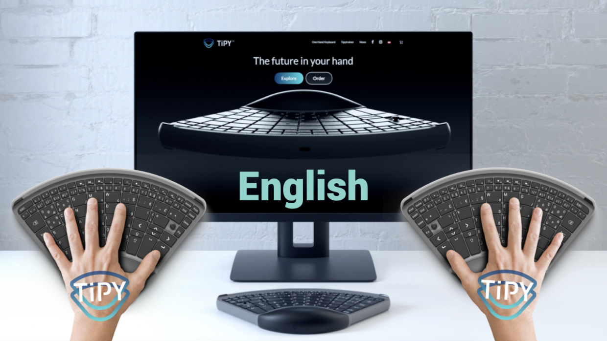 Tipy Keyboard – TiPY One Handed Keyboard Introduction