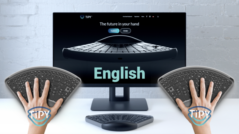 Tipy Keyboard – TiPY One Handed Keyboard Introduction
