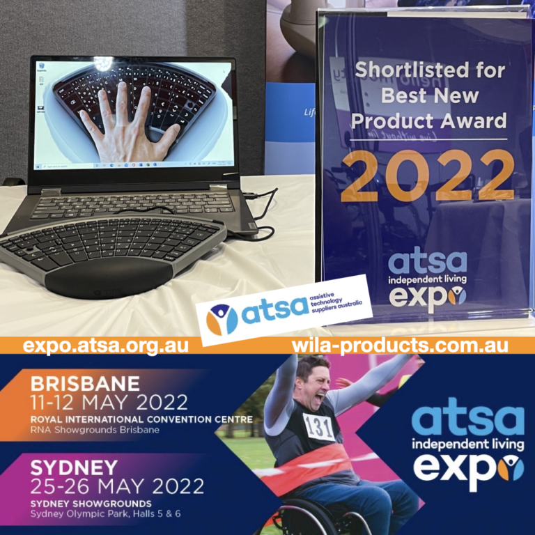 Tipy Keyboard – TiPYkeyboard with Wila Innovations at the ATSA expo ...