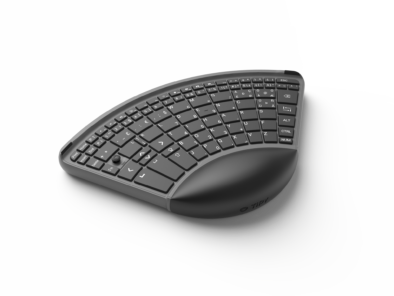 TiPY One Handed Keyboard Black – Tipy Keyboard