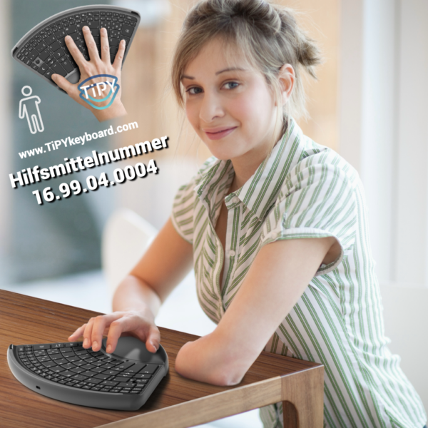 Tipy Keyboard – One Hand Keyboard