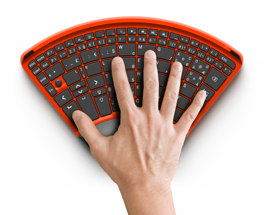TiPY One Handed Keyboard Fire – Tipy Keyboard